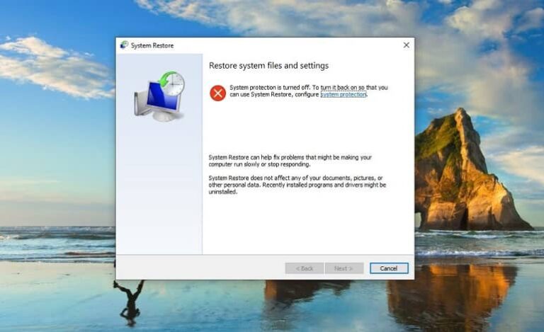 5 راهکار برای رفع مشکل کار نکردن System Restore در ویندوز