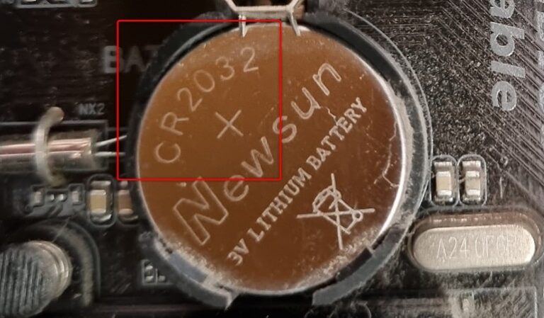 نحوه تست و تعویض باتری CMOS - ایستگاه آی تی